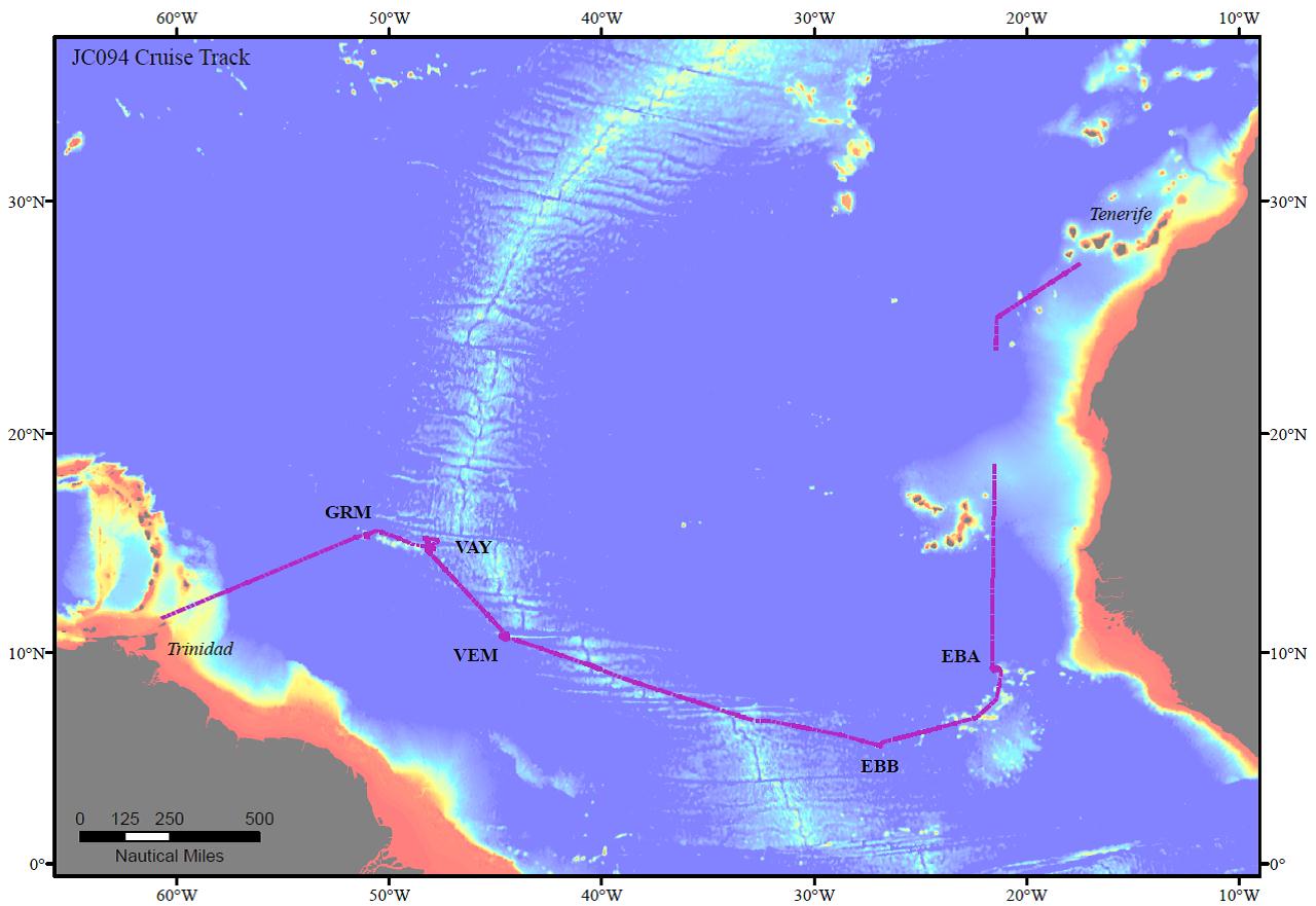 The TROPICS research cruise from Tenerife to Trinidad: Tracing oceanic ...